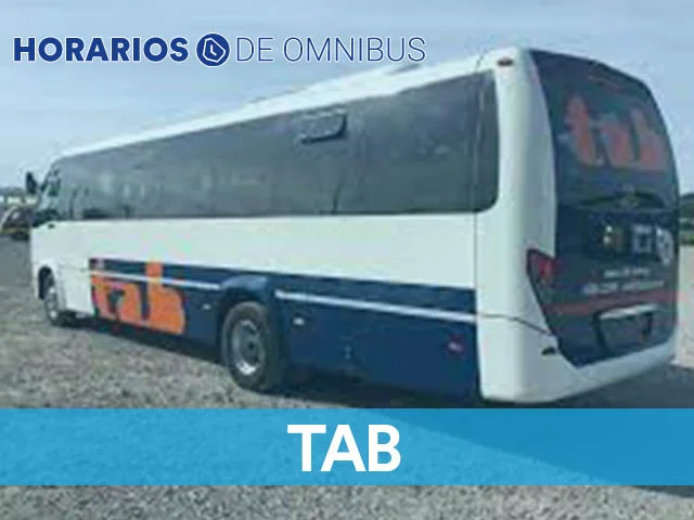TAB 【2023】Horarios, pasajes y tarifas, servicios, agencias y teléfonos