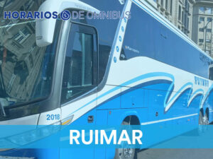 Ruimar 【2025】Horarios, pasajes y tarifas, servicios, agencias y teléfonos